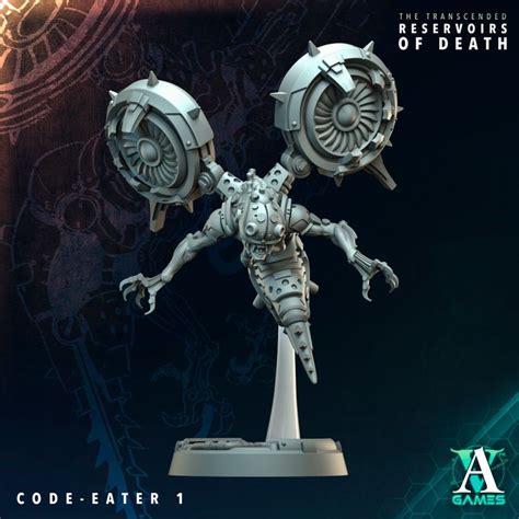 3d Printable Code Eater By Archvillain Games