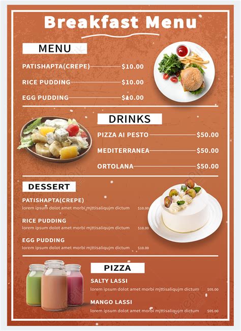 카페 및 레스토랑 메뉴 포스터 이미지 사진 466849607 무료 다운로드