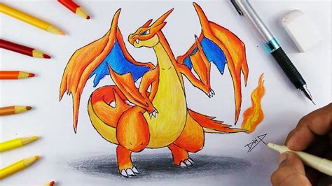 Mega Charizard Drawing At PaintingValley Explore Collection Of Mega Charizard Drawing