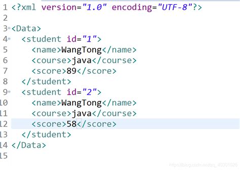 java生成xml文件详解 csdn博客