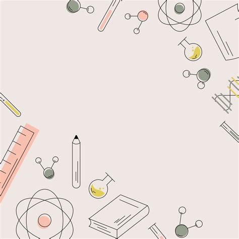 Retro Science Wallpaper Background