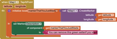 Trying To Make A Code To Where Tapping The Map Places A Marker Down At