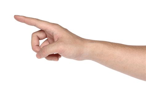 Pointer Finger Pngs For Free Download