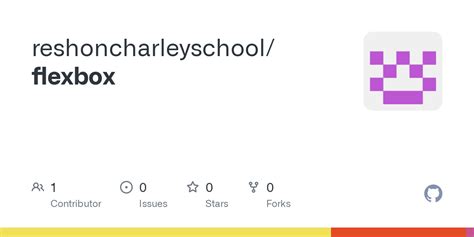github reshoncharleyschool flexbox