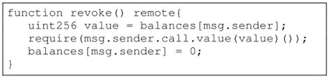 function with a reentrancy vulnerability [57] download scientific diagram