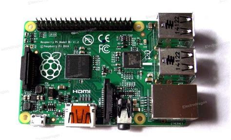 Retired Raspberry Pi Model B ElectroDragon