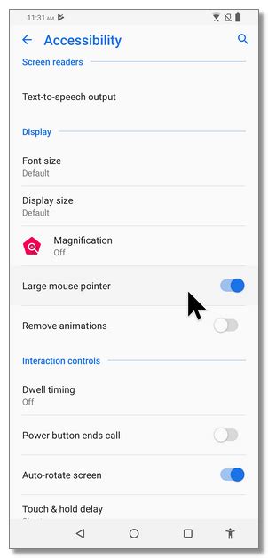Phone How To Change The Mouse Pointer Size Official Support ASUS Global