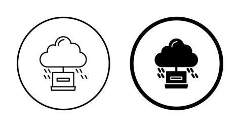 Cloud Computing Vector Icon 24885911 Vector Art At Vecteezy