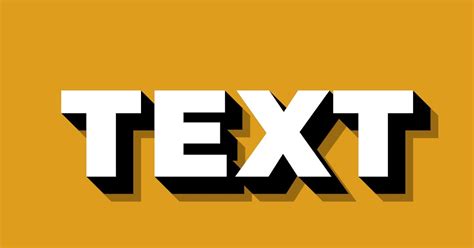 How To Create A D Long Shadow Text Effect In GIMP