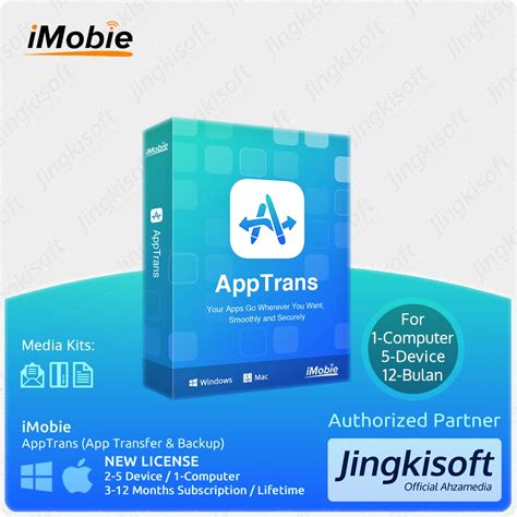 Jual iMobie AppTrans, 5-Device 1-PC, 12-Bulan Subscription (Transfer ...