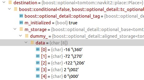 C How Can I View A Boost Optional In The CLion Debugger Stack Overflow