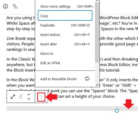 How To Insert Line Break In New Wordpress Block Editor