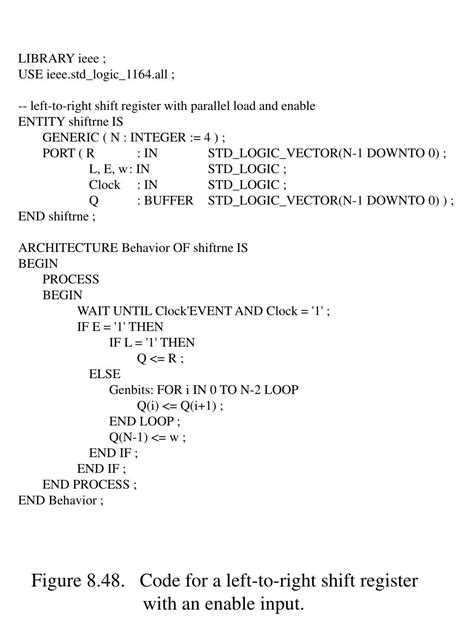 ppt figure 8 29 vhdl code for the fsm in figure 8 3 powerpoint