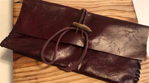 Making Bushcraft Tinder Pouches And Haversacks For Beginners Youtube