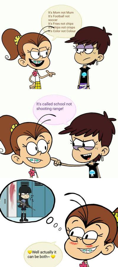 I Succumbed To Maggie X Luan By Painfulhail On Deviantart
