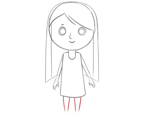 نقاشی دختر آسان با آموزش تصویری مراحل برای کودکان
