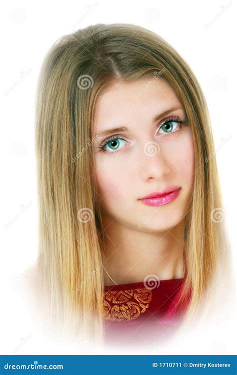 Angel Face Stock Image Image Of Glamorous Model Fantasies 1710711