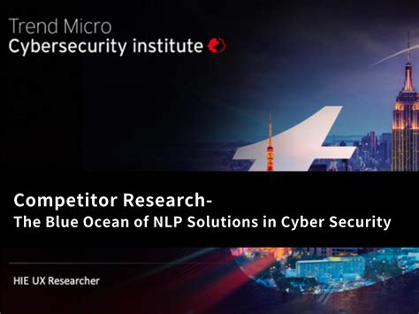 The Blue Ocean Of Nlp Solutions In Cyber Security 莊小萱 Xiao Xuan Monly Zhuangs Portfolio