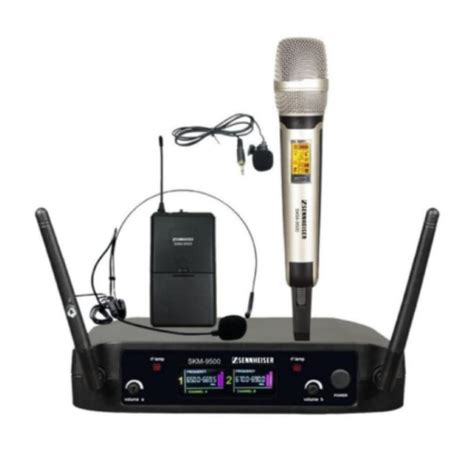 Jual Mic Wireless Sennheiser Skm 9500 Mic Genggam Headset Jepit Skm9500