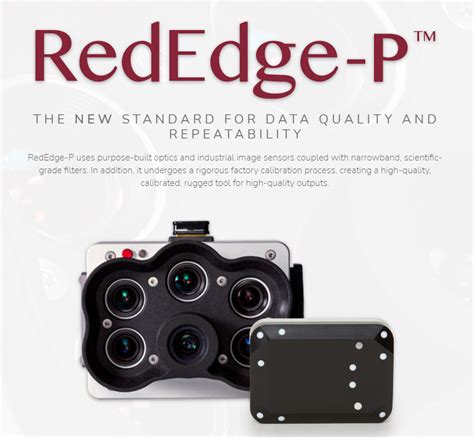 Câmera Sensor Multispectral Micasense Rededge P