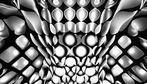 Tech Light Patterns Premium Ai Generated Image