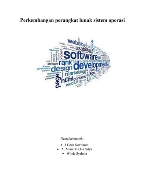 Perkembangan Perangkat Lunak Pptx