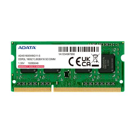 Adata製 Pc3l 12800u Ddr3l 1600 8gb Ddr3 Sdram 240pin 4枚組 計32gb ジャンク品｜パーツ