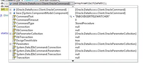 C Connecting Oracle Using Odp Net With Enterprise Library Daab Stack Overflow