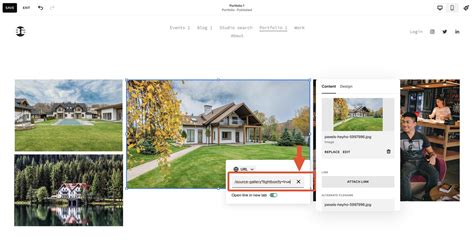 open unique lightbox galleries per image in squarespace custom grid
