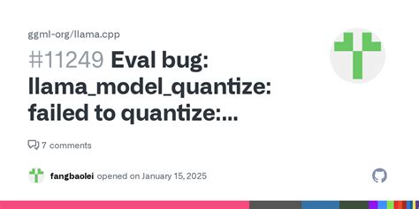 Eval Bug Llama Model Quantize Failed To Quantize Unknown Model Architecture Clip · Issue
