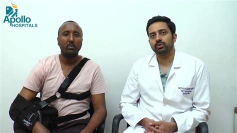 Mrabdul Wahab Speaks About His Reverse Shoulder Replacement