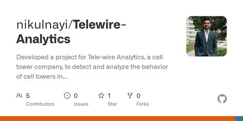 GitHub Nikulnayi Telewire Analytics Developed A Project For Tele Wire Analytics A Cell Tower