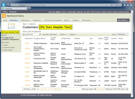 Code On Time Pages Custom Master Page