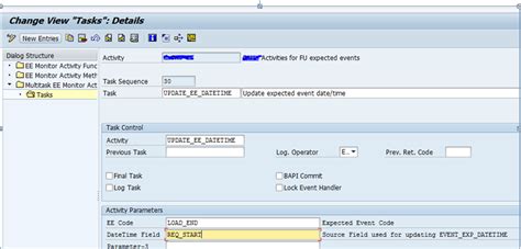 Solved Set Expected Event Date Based On Planned Dates Sap Community