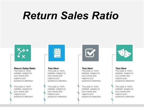 Return Sales Ratio Ppt Powerpoint Presentation Infographic Template
