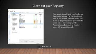 Computer Running Slow On Windows Pptx It And Internet Support Internet