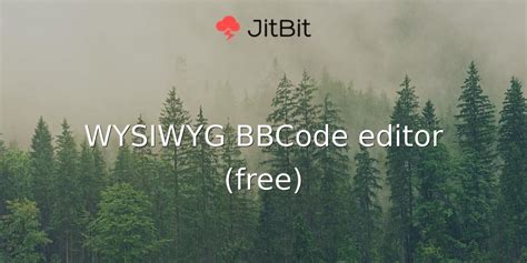Wysiwyg Bbcode Editor Free Wysiwyg Bbcode Editor Free