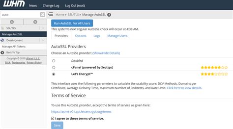 How To Install Lets Encrypt AutoSSL In WHM Server