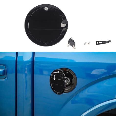 Fuel Tank Cap Cover Fuel Filler Door Locking Gas Cap With