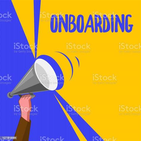 Word Writing Text Onboarding Business Concept For Action Process Of