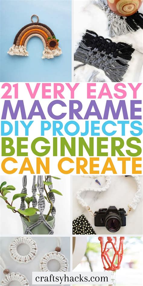 What Can You Make With Macrame 50 Easy Diy Macrame Projects For