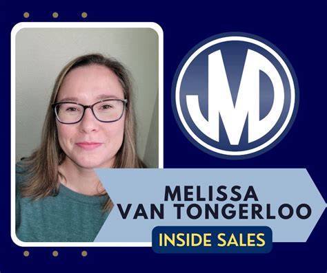 Meet Melissa Van Tongerloo Melissa Has Been With Jd Martin Houston For