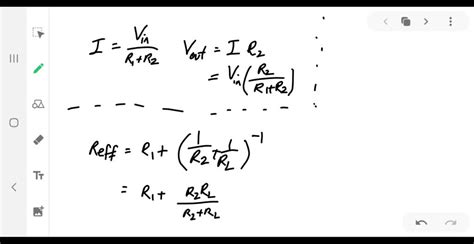 Solved The Rather Simple Circuit Shown Below Is Known As A Voltage Divider The Symbol