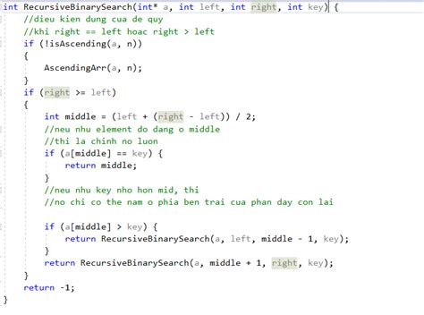 vấn đề tìm kiếm nhị phân programming dạy nhau học