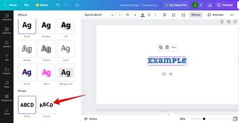How Do I Curve An Image In Canva