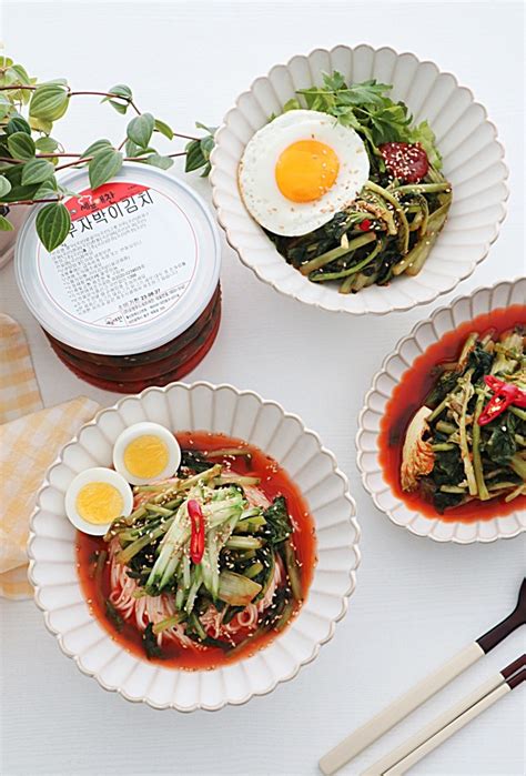 셰프애찬 열무김치 열무국수 비빔밥 레시피 열무물김치 요리 네이버 블로그