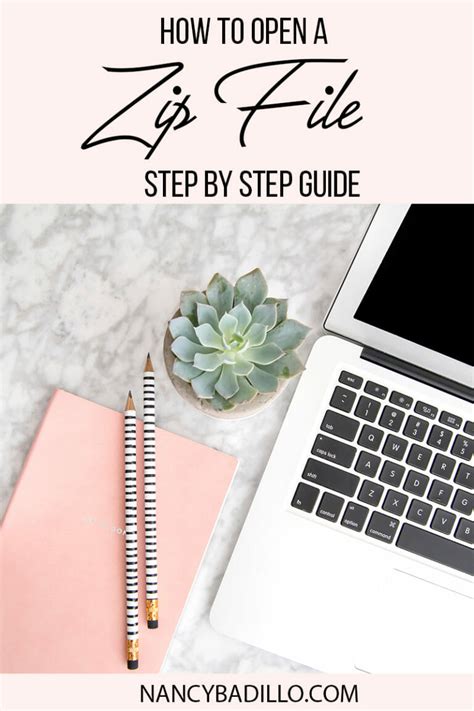 How To Open A ZIP File Nancy Badillo
