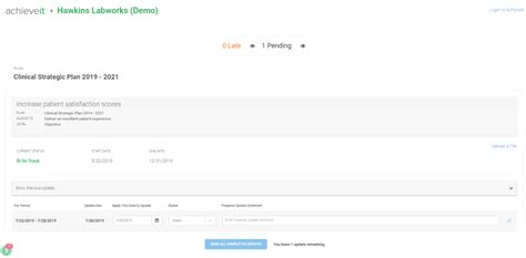 Submit A Progress Update Help Center