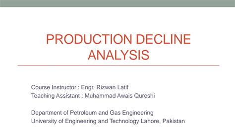 SOLUTION Decline Curve Analysis Studypool