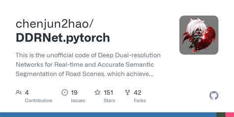 github chenjun2hao ddrnet pytorch this is the unofficial code of